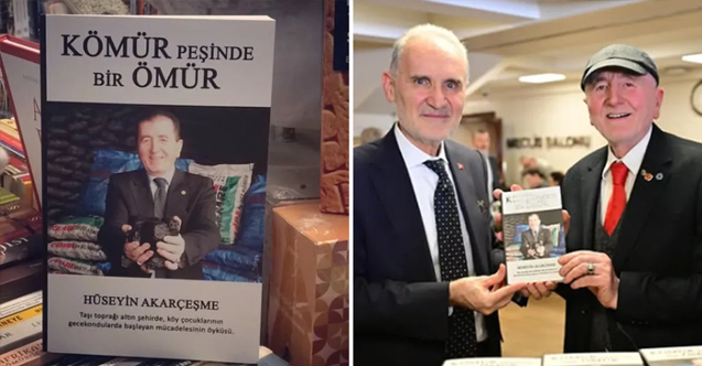 Hüseyin Akarçeşme’nin ‘Kömür Peşinde Bir Ömür’ kitabı raflarda